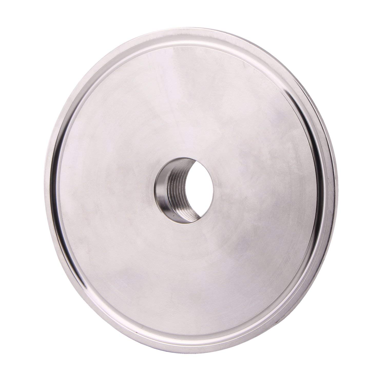 Snapklik.com : Sanitary 3 Inch Tri Clamp To 1/2 NPT Female Tri Clover