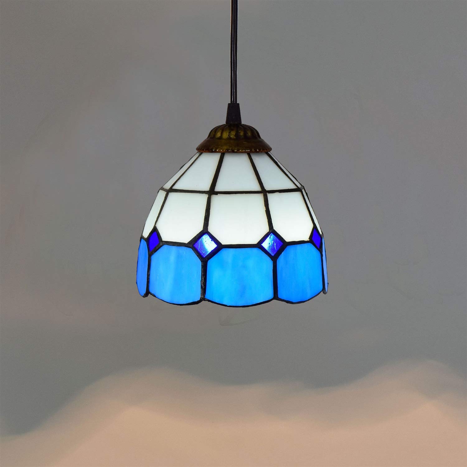 Tiffany Glass Pendant Lights Color 10 Inch Tiffany Style Pendant Lamp