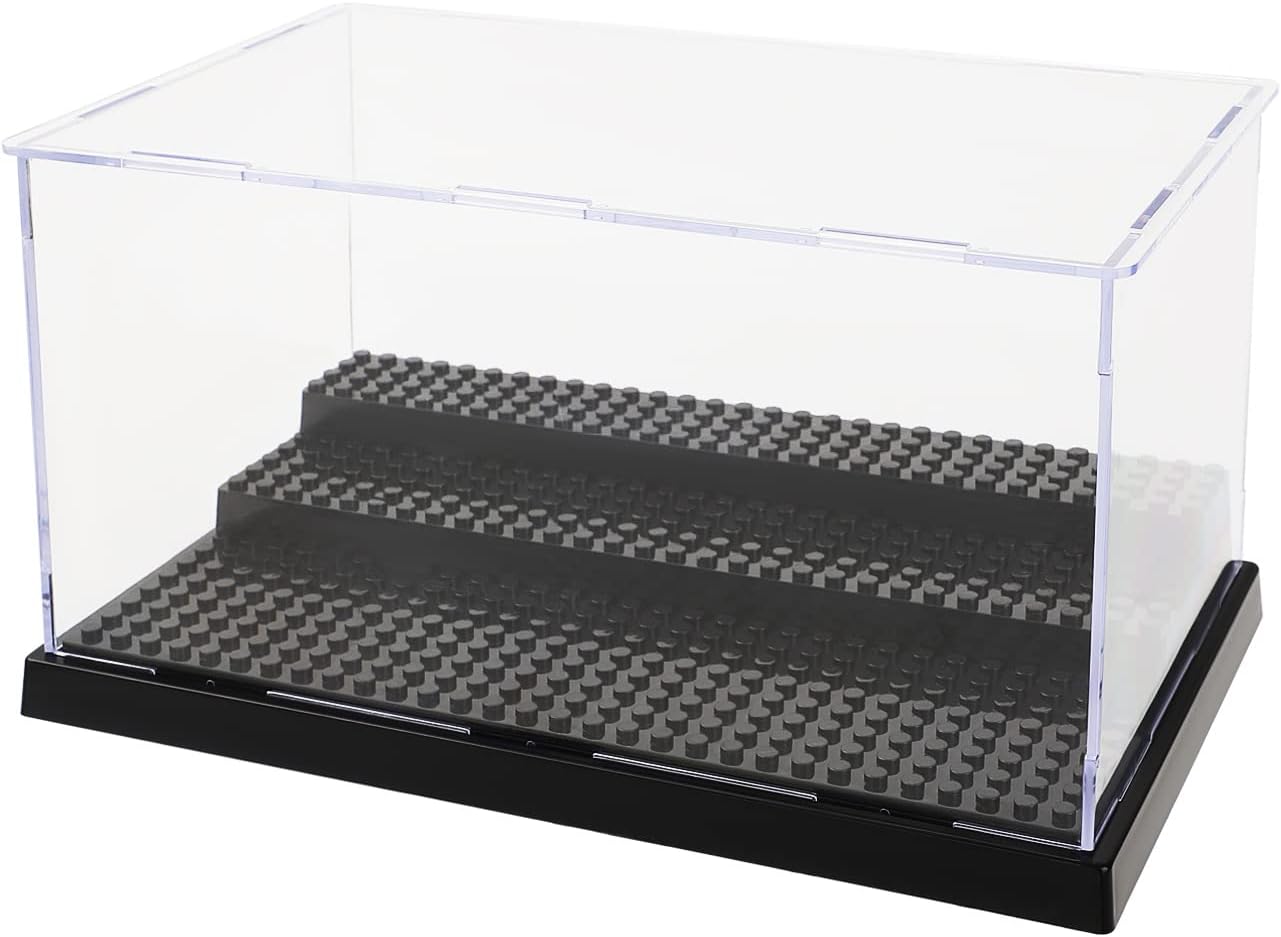 PetHot Acrylic Display Case Three Tier Display Box for Assembled ...