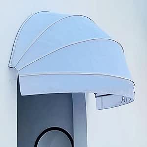 Amazon.com: DAZULI Canvas Dome Awning Window Awning Door Canopy ...