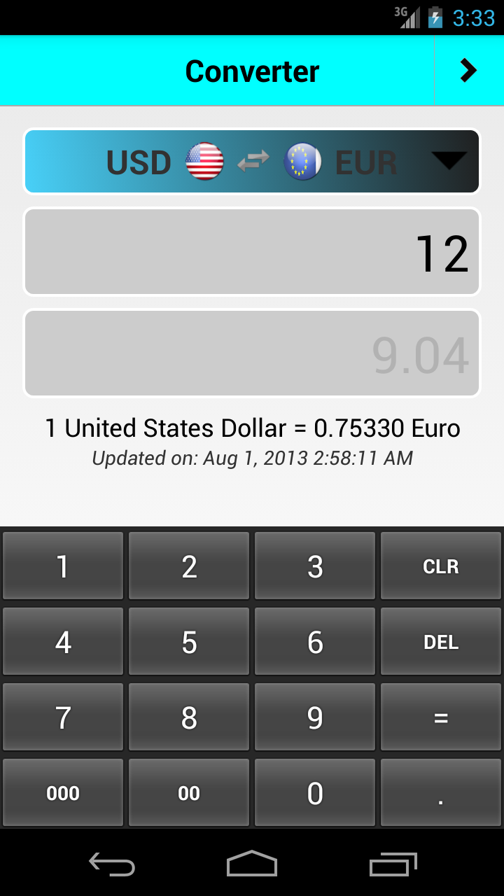 Currency Converter - App on Amazon Appstore