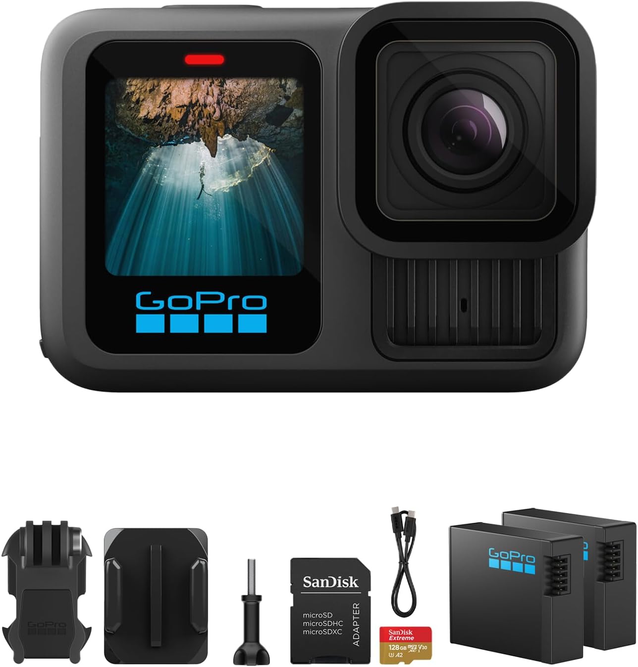 Amazon.com : GoPro HERO13 Black - Waterproof Action Camera with 5.3K60 ...