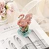 Amazon.com: ELLDOO Mini Flamingo Trinket Box, Vintage Metal Enameled ...