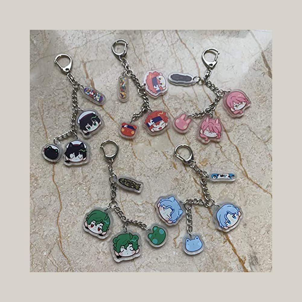 Snapklik.com : PPONE SK8 The Infinity Keychain Miya Reki Langa Pendant ...