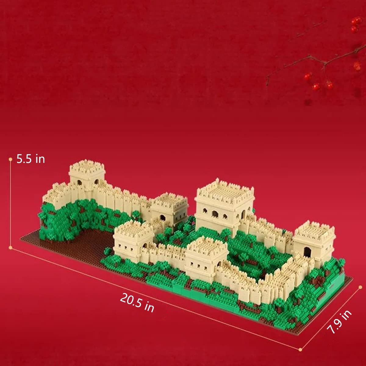 Snapklik.com : The Great Wall Of China Building Blocks, Chinese Ancient ...