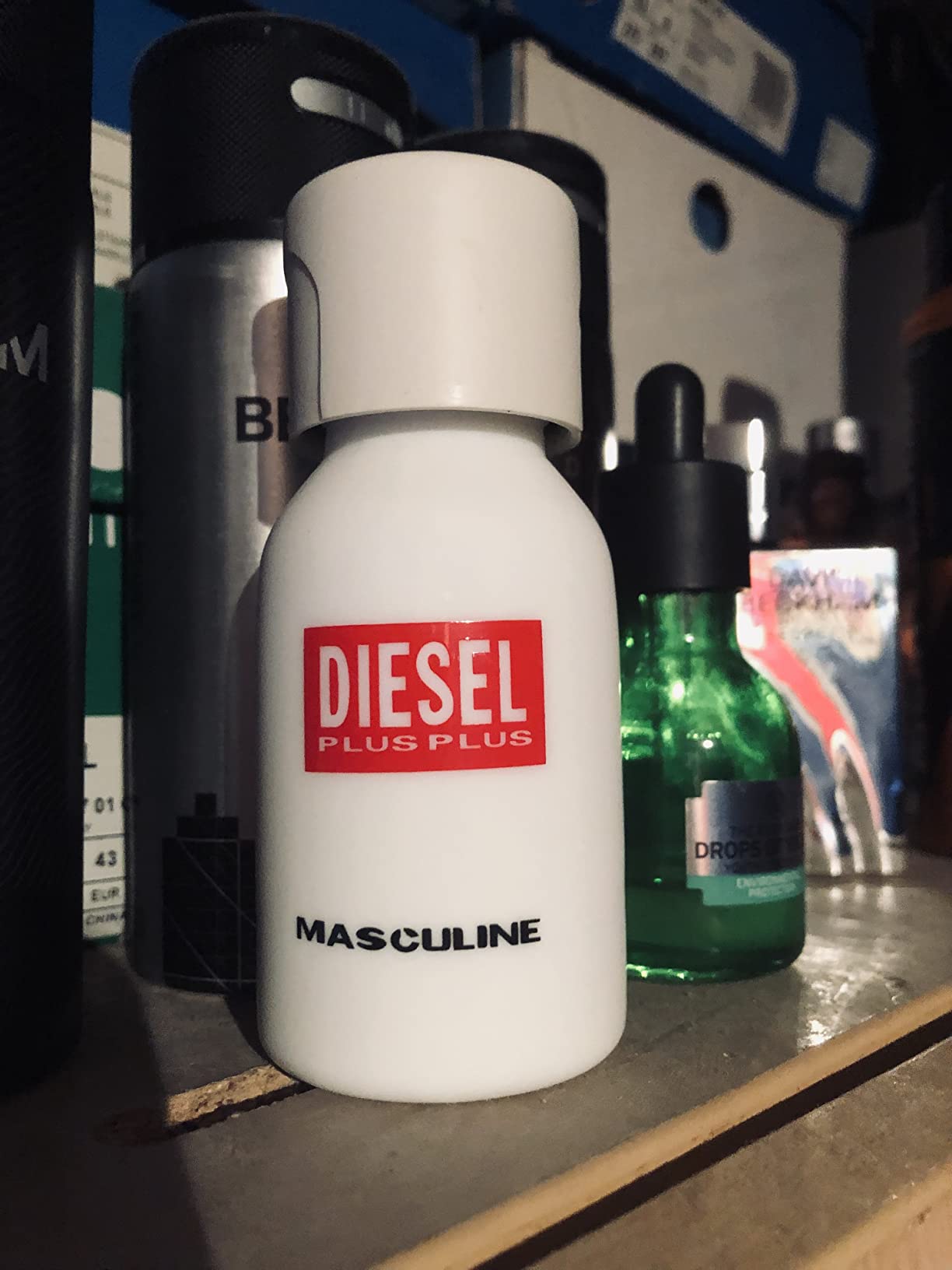 Plus Plus Masculine by Diesel Eau De Toilette For Men, 75ml : Amazon.co ...