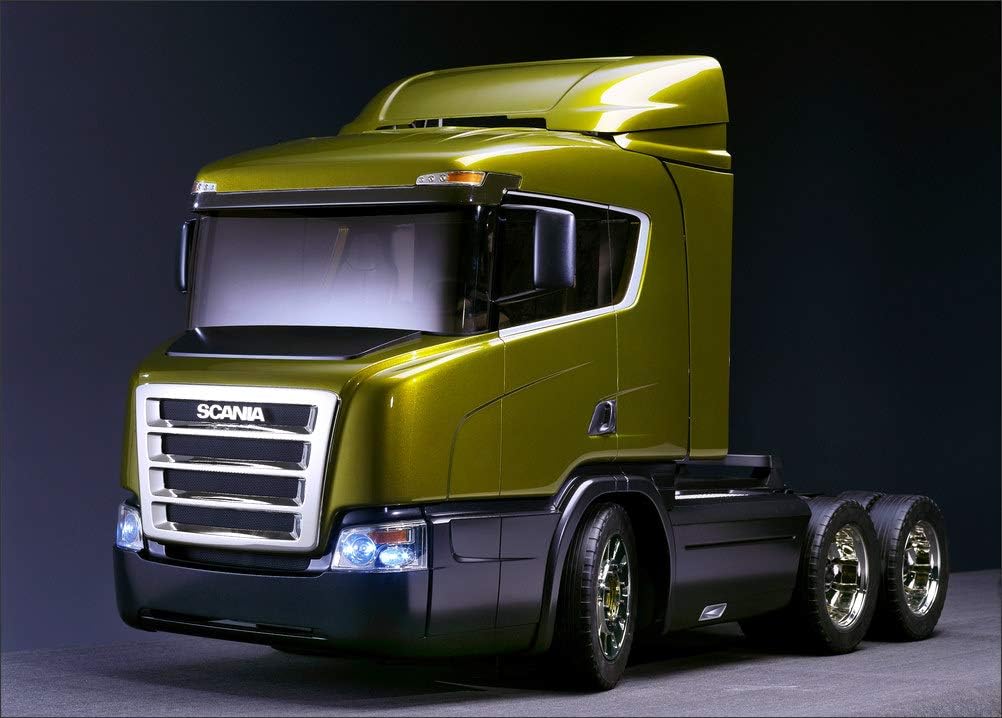 Amazon.com: Innerwallz Trucks Scania Cars Wall Art, Pop Art, Art Prints ...