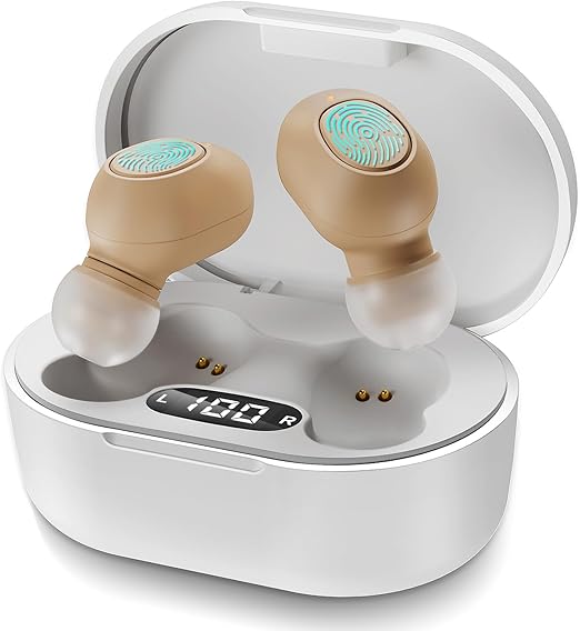 Amazon.co.jp: 【2025年新モデル】集音器 高齢者 しゅうおんき 高齢者集音器 音声拡聴器 4段階音量調節 両耳対応 耳穴型 ...