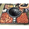 Amazon.com: BayTec Crawfish Table - Plastic Barrel Table Top for BBQs ...