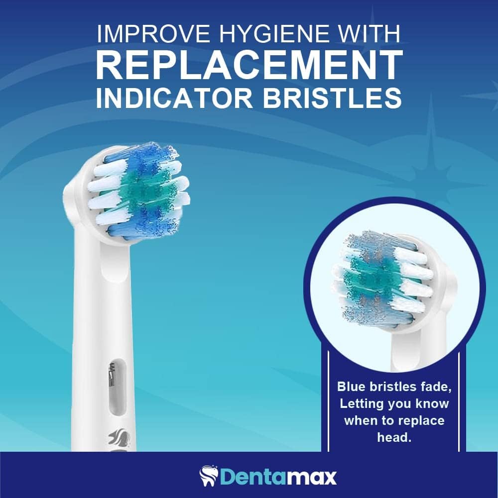 DENTAMAX Replacement Toothbrush Heads Compatible with Oral B Electric ...
