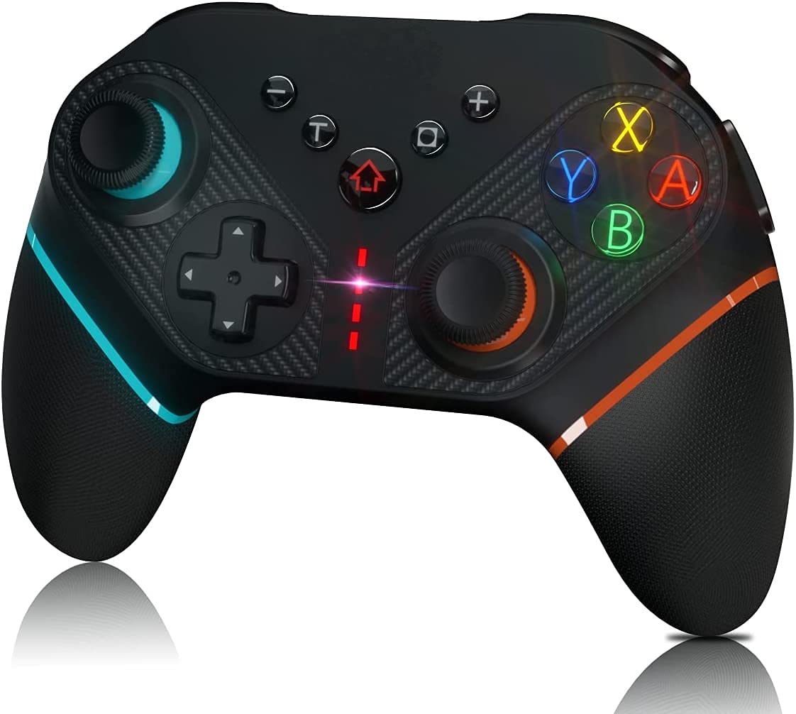 Amazon.com: Gamepad Joypad Remote Joystick with LED Backlight Button ...