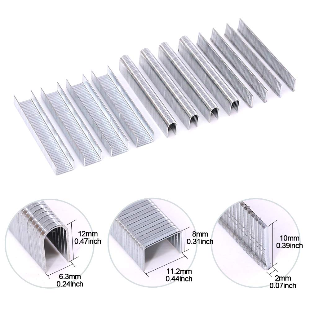 Buy Glarks Heavy Duty 3-in-1 Staple Gun with Staple Remover Kit, Hand ...