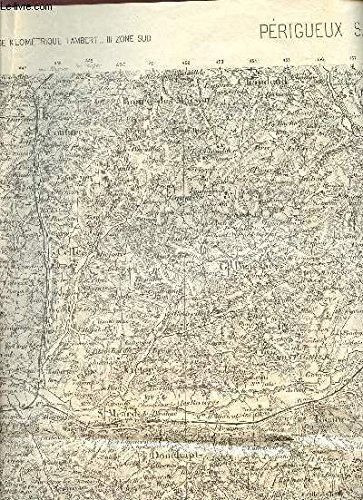 Amazon.fr - CARTE GEOGRAPHIQUE / PERIGUEUX S.O. / ECHELLES METRIQUES 1/ ...