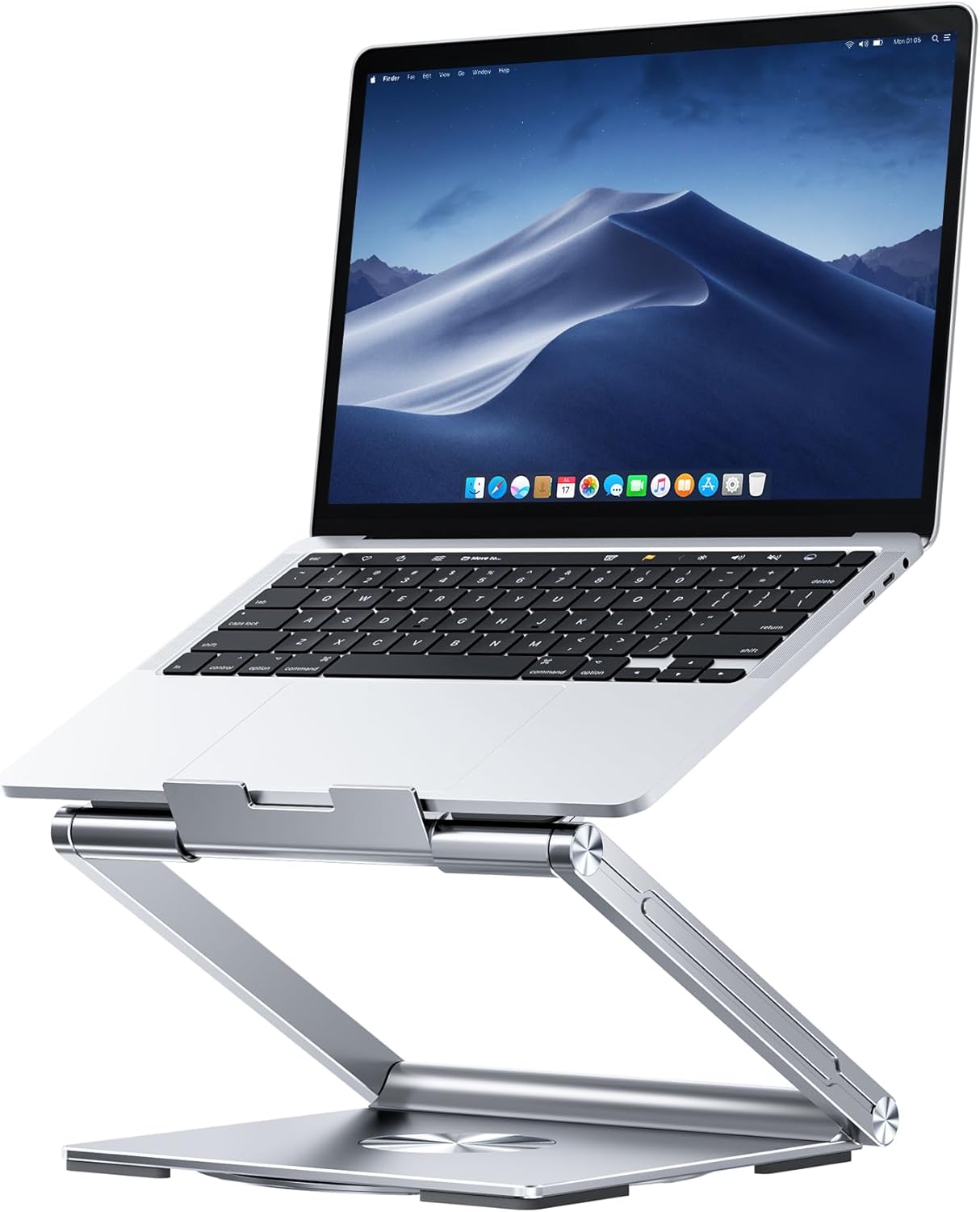Amazon.com: AOEVI Laptop Stand with 360-Degree Rotation, Adjustable ...