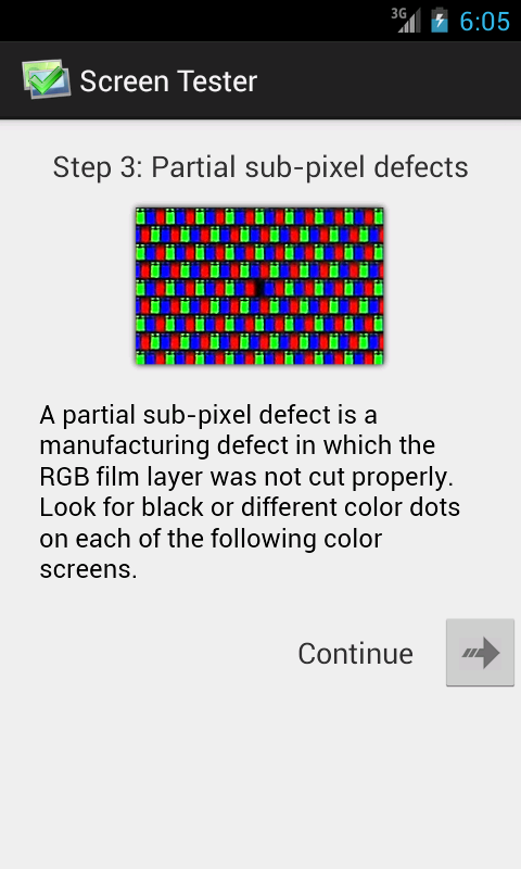 Screen Tester - App on Amazon Appstore