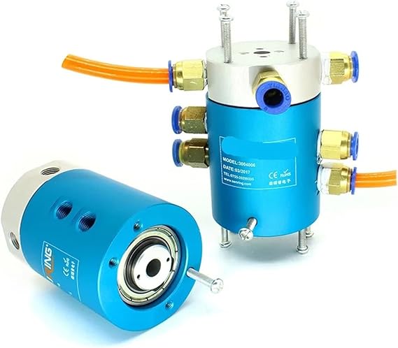 KFVMVTDW 1 PCS four-channel rotary joint conductive rotary slip ring ...