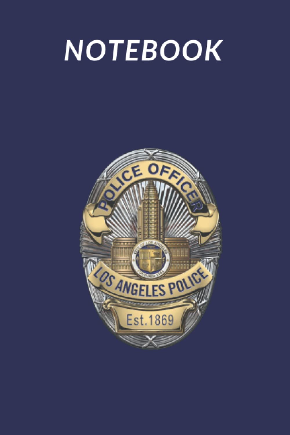 Amazon.com: Los Angeles Police Department LAPD 6"x9" Lined Notebook For ...