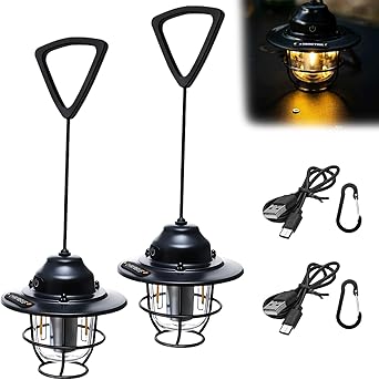 Amazon.co.jp: SEKIDAR キャンプランタン 充電式 2個入り LEDランタン 高輝度 防水防塵 IPX4 無段階調光 4色 ...