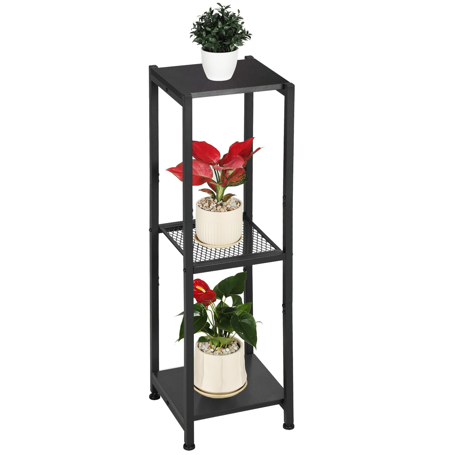Extra Tall Plant Stand Indoor,40 Inch Plant Stands,3 Tier Metal Plant ...