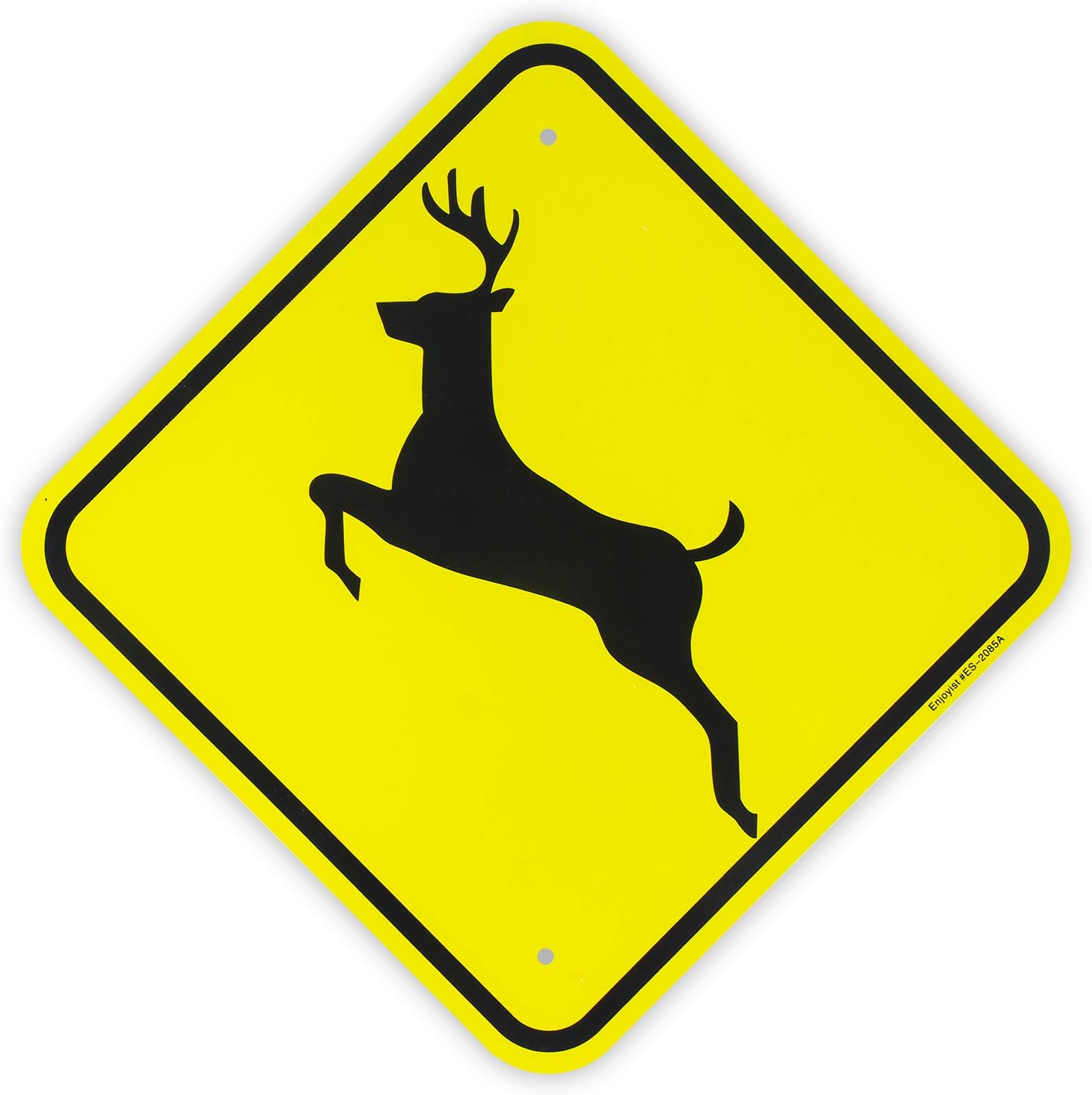Amazon.com : Deer Xing Crossing Sign - 12"x 12" - .040 Aluminum ...