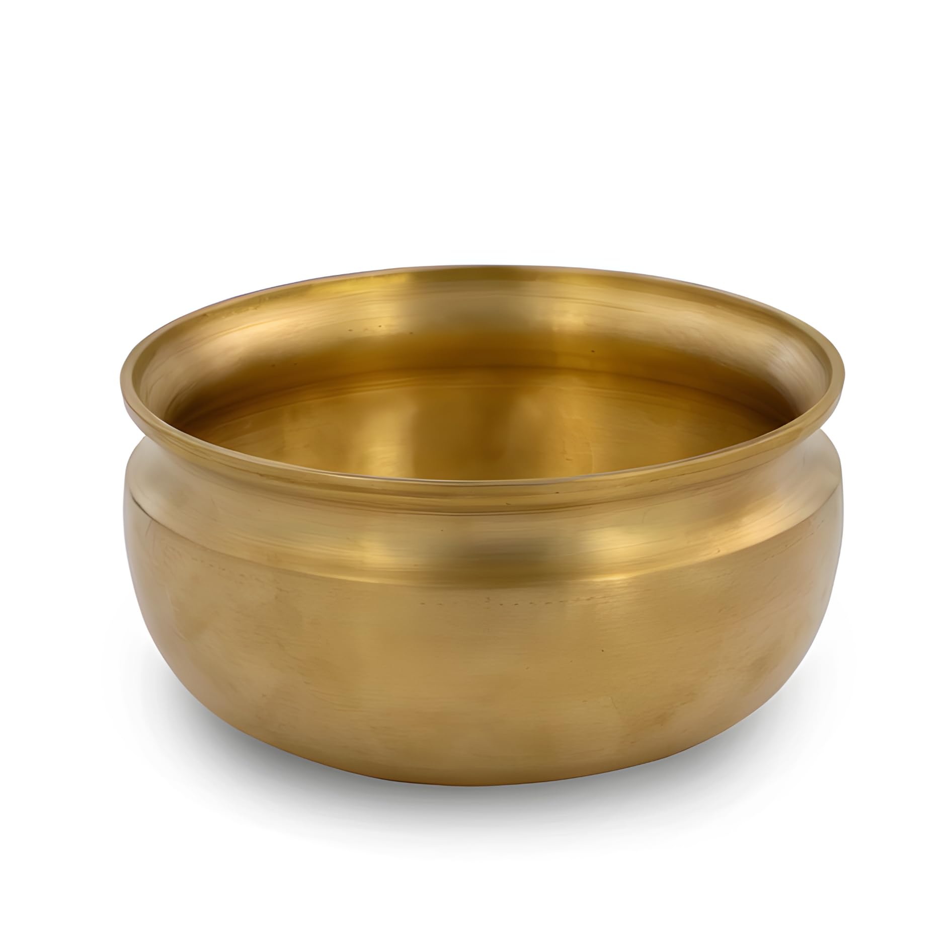 Buy Nutrion Kerala's Purest Bronze/Kansa Pongal Pot/Gundu/Cooking Pot ...