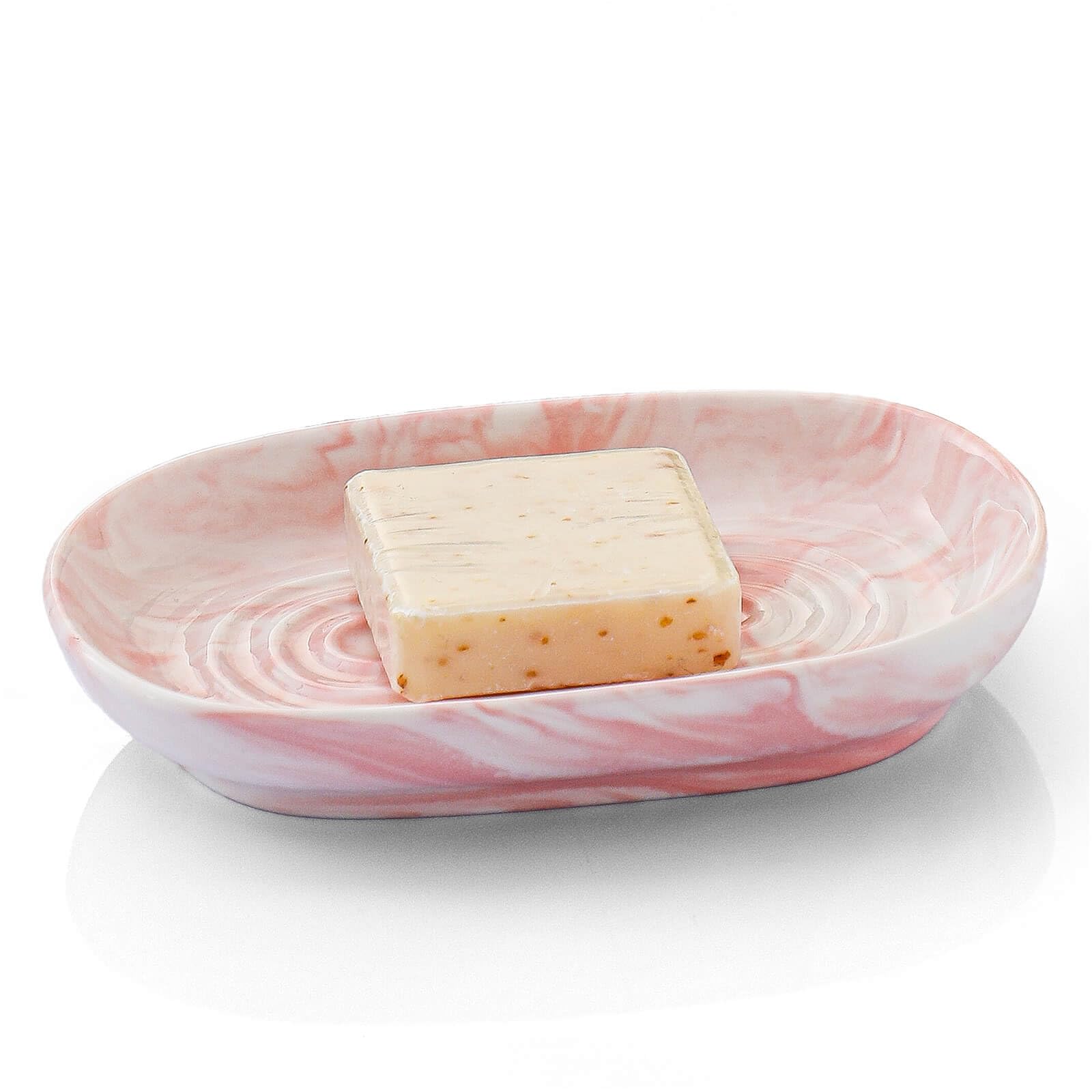 Amazon.com: Handcrafted Fancy Ceramic Soap Dish, Decorative Soap Holder ...