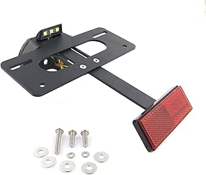 Amazon.com: License Plate Holder Bracket Compatible With Polaris ...