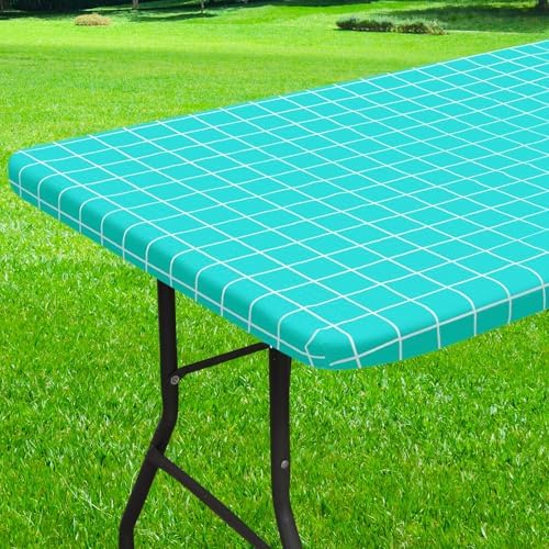 Amazon.com: Spotjoy Rectangle Vinyl Table Cloth 30x48, Waterproof ...