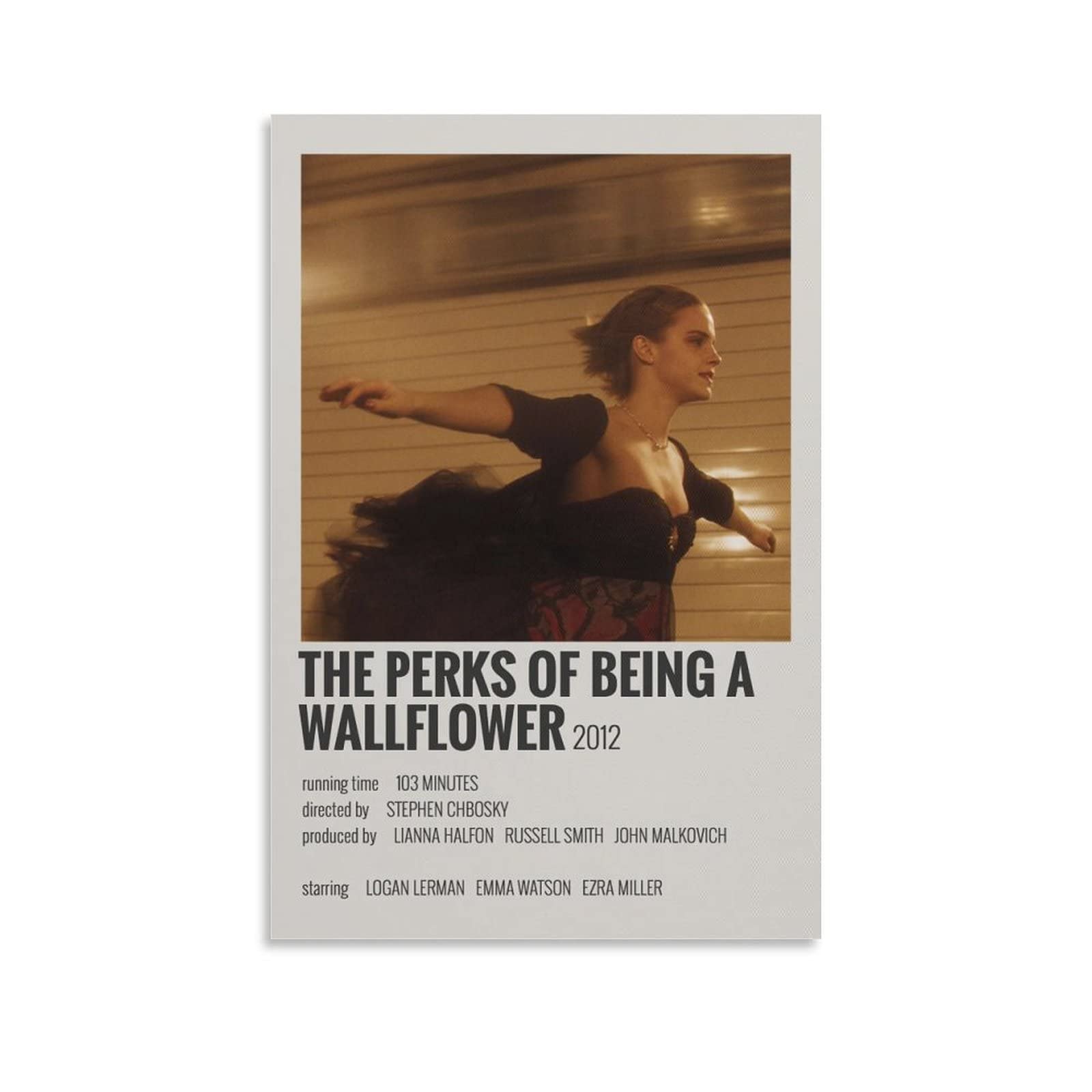 The Perks Of Being A Wallflower Book Poster