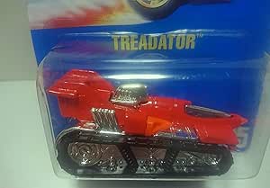 Amazon.co.jp: 旧版 HW トレーデター 初期カラー レッド TREADATOR ホットウィール 検索 ショーロッド ホットロッド ...