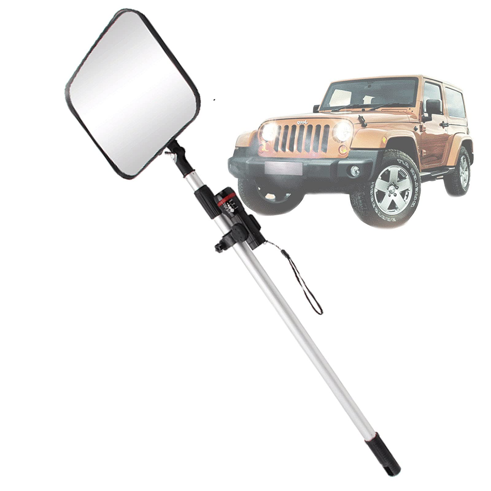 Buy Vehicle Inspection Mirror,Round&Square Magnetic Telescoping Pickup ...