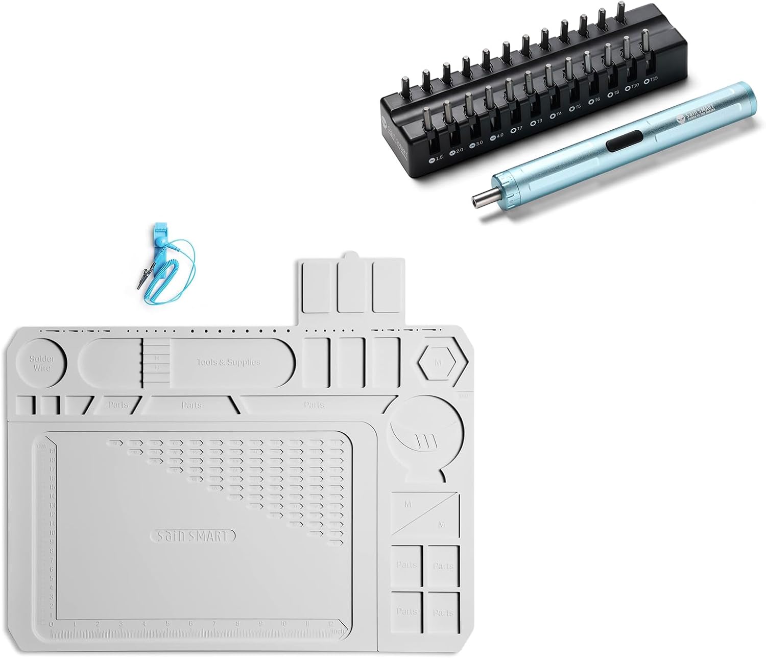 SainSmart Electric Screwdriver with 24 Magnetic Bits & SainSmart ...