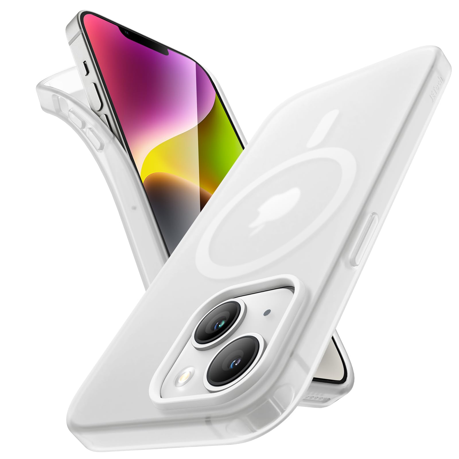 Amazon.com: JETech Matte Case for iPhone 14 6.1-Inch Compatible with ...