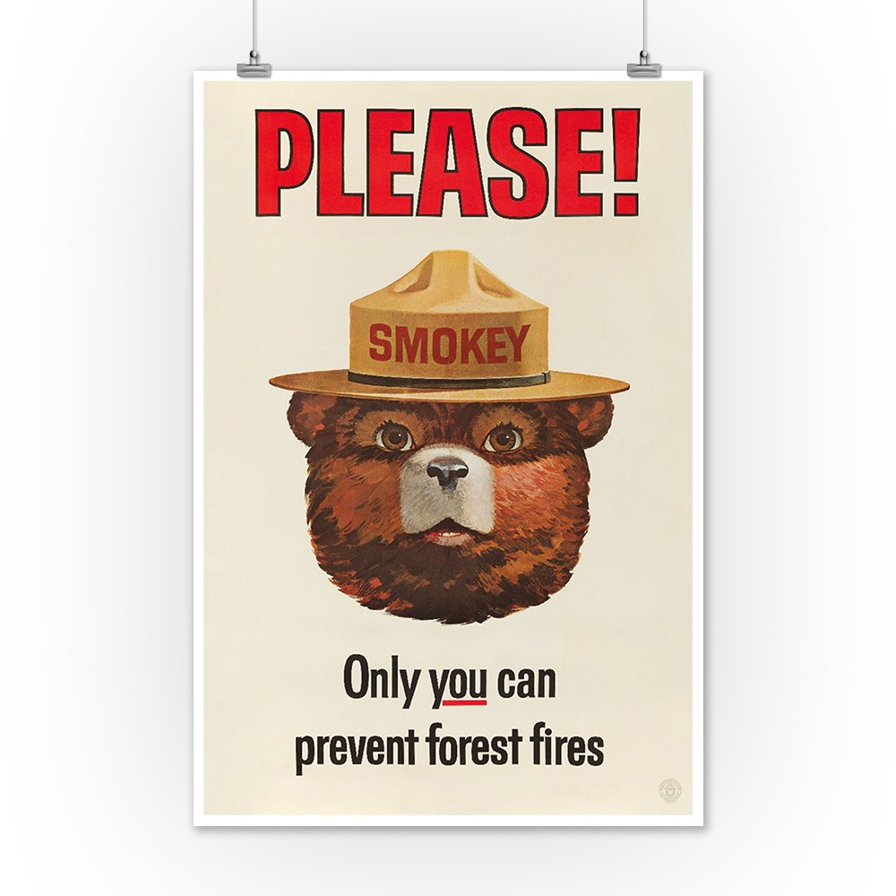 Smokey The Bear Poster