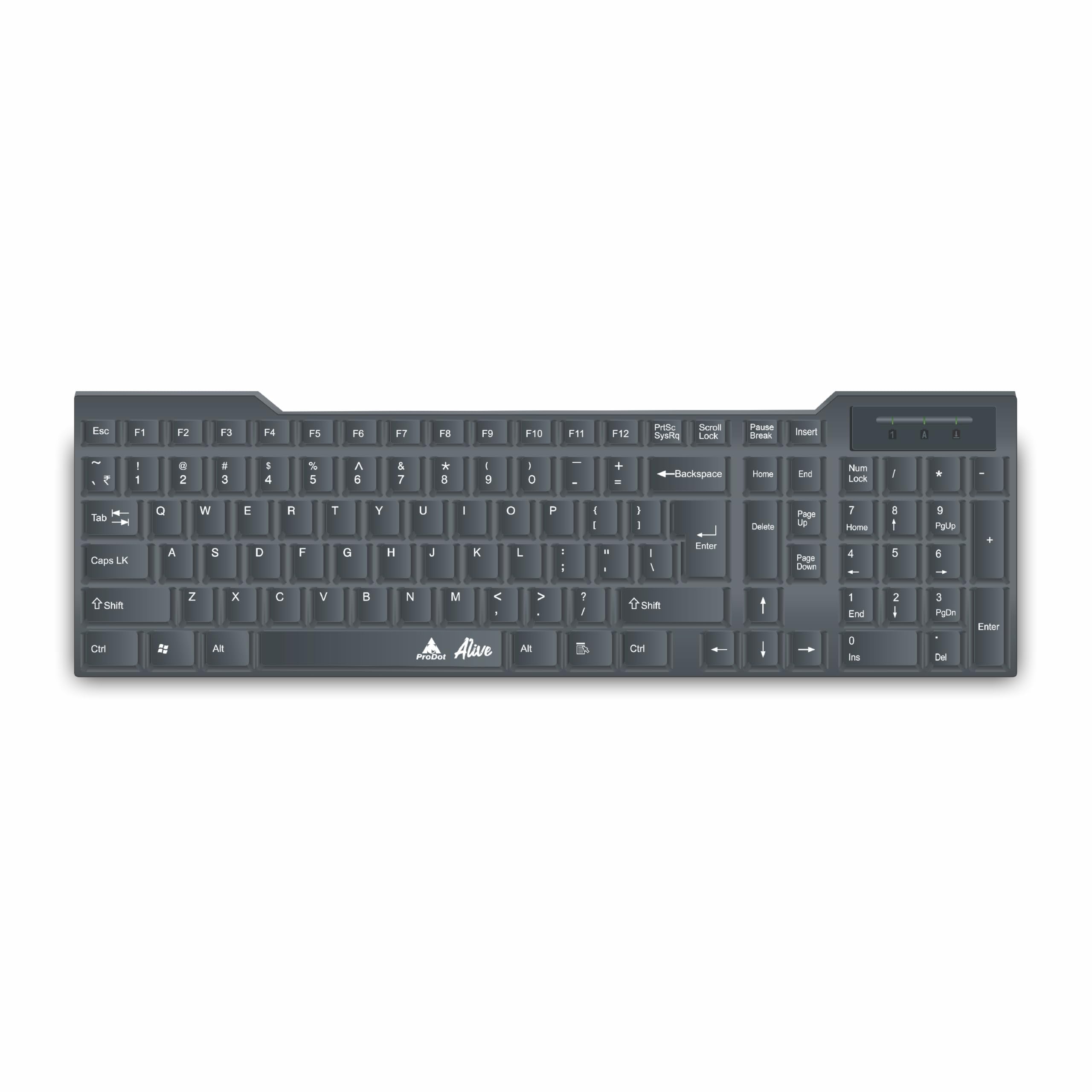 Amazon.in: Buy ProDot Alive USB Wired Keyboard I Plug & Play Technology ...