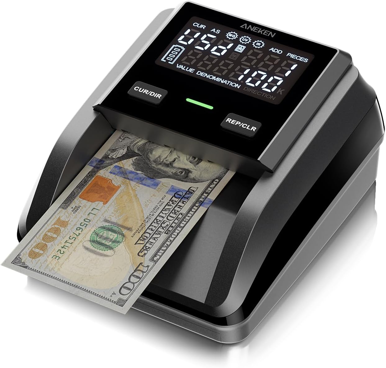 Amazon.com : Aneken AL-139 Counterfeit Bill Detector with 2.8" Digital ...