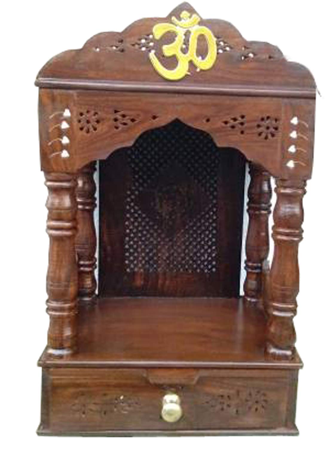 Buy Makan Wooden Temple/Home Temple/puja mandir/Wooden Temple/Temple ...