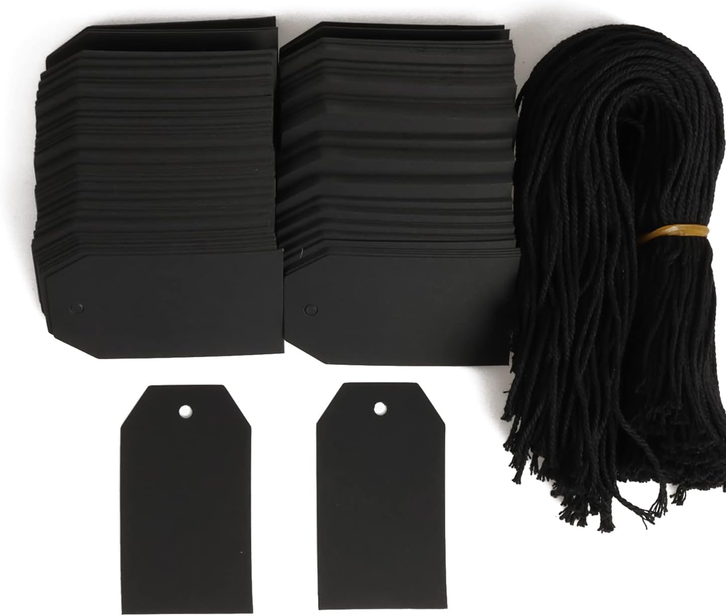 Amazon.com : 200PCS Paper Gift Tags with Free 200PCS Black Cotton ...