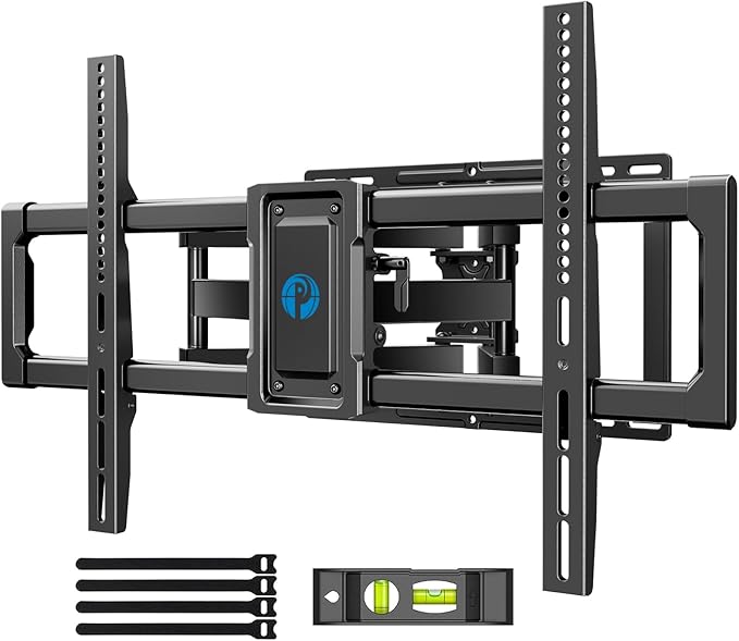 Pipishell Large Full Motion TV Wall Mount for 40-82 inch Flat or Curved ...