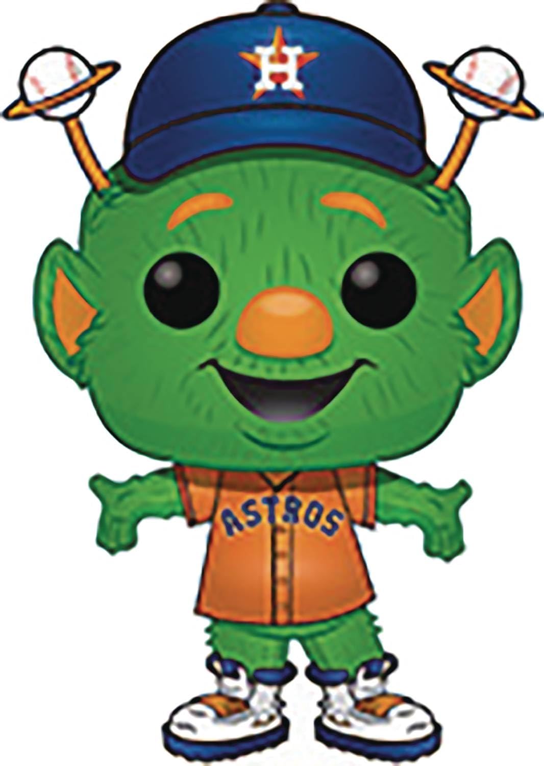 Orbit Astros Mascot Cartoon Coloring Pages