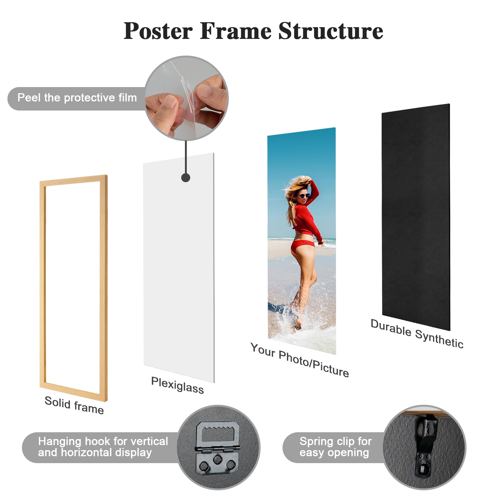 36 X 12 Poster Frame
