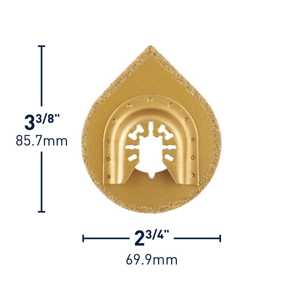 Snapklik.com : Tools NOTP235 Teardrop 3 In 1 Grout And Mortal Removal ...
