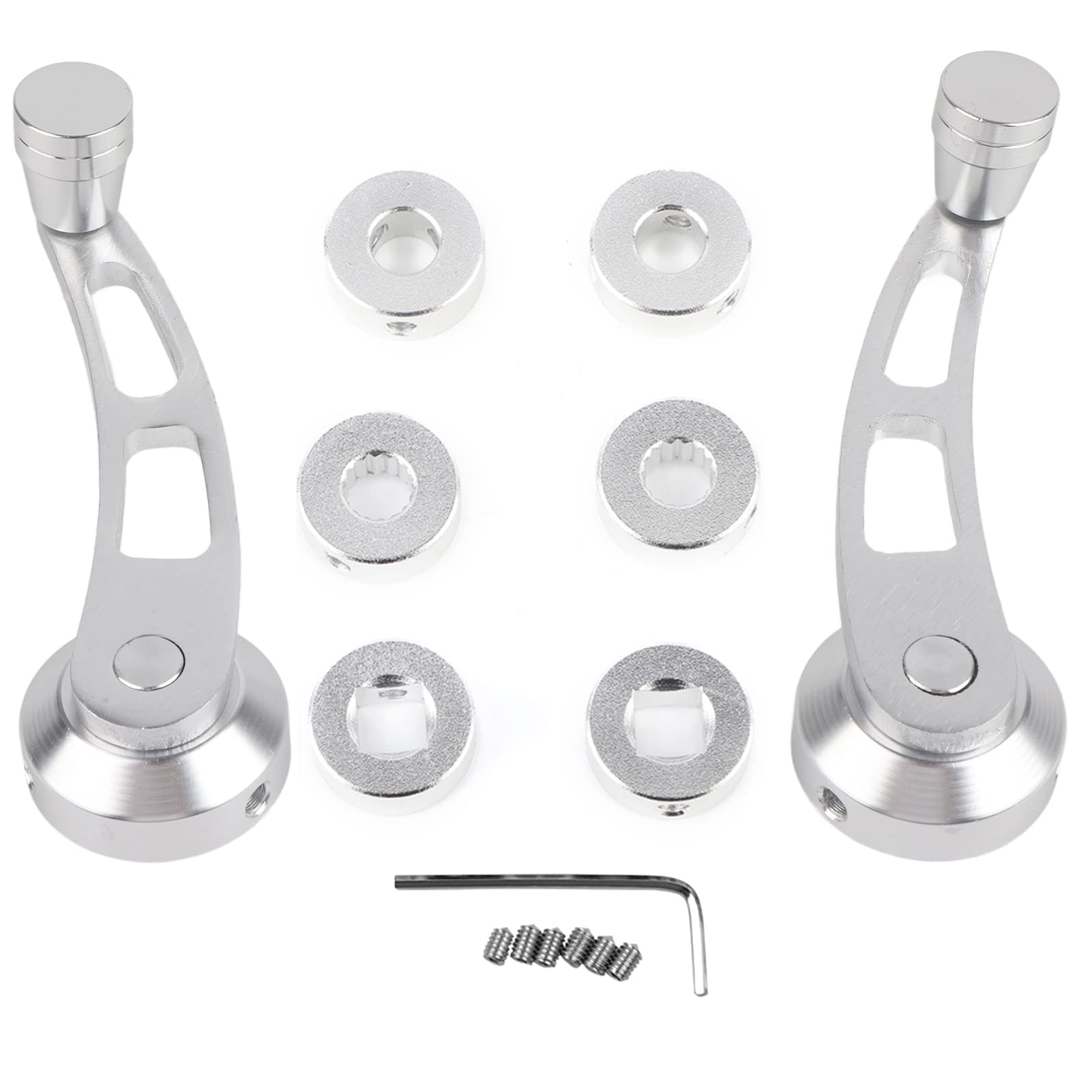 Amazon.com: Window Handle, Unpolished Car Window Handle, 2PCS Car Auto ...