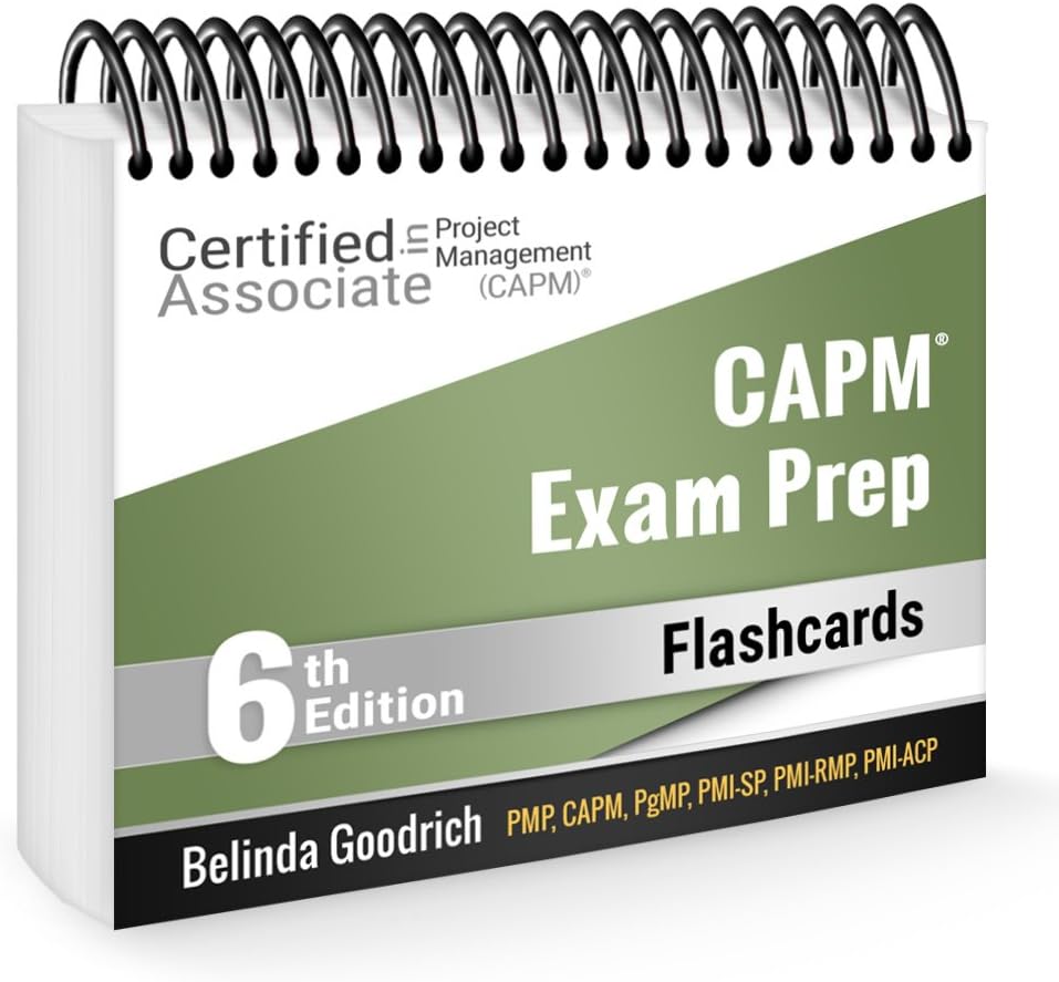 Amazon.com: Belinda Goodrich CAPM Exam Prep Flashcards (PMBOK Guide ...