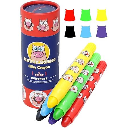 Lebze Jumbo Crayons for Toddlers, 16 Colors Non Toxic Crayons, Easy to ...
