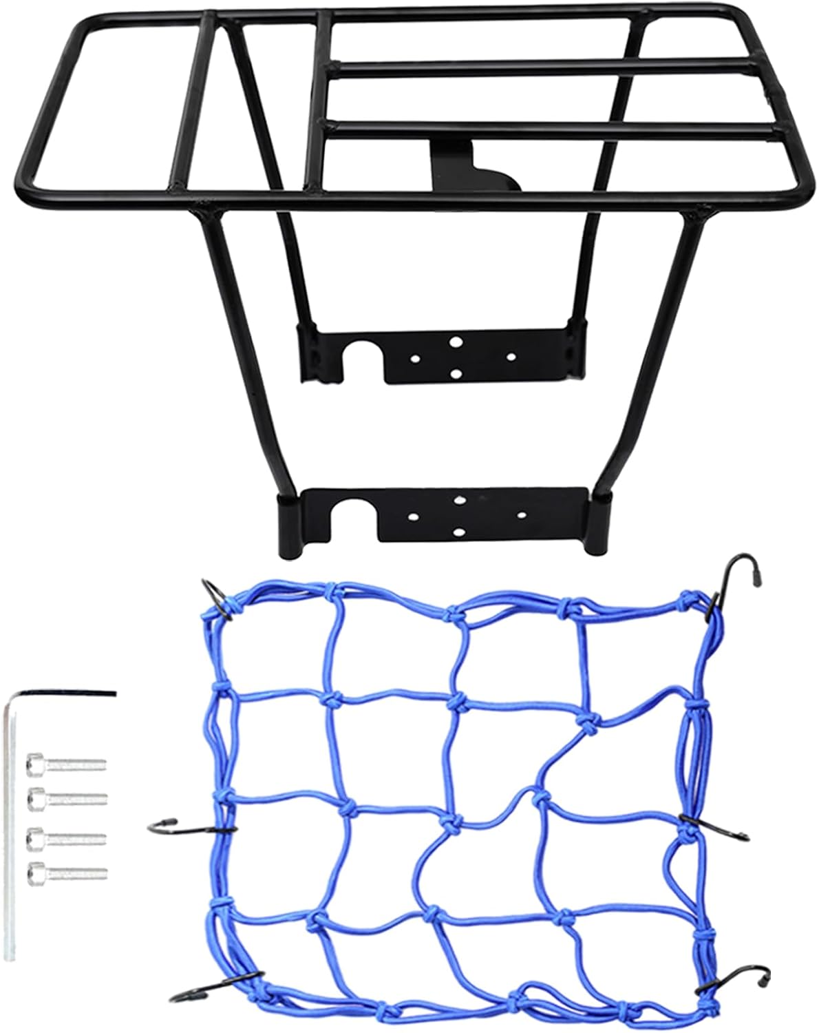 Amazon.com: FOVNOT Scooter Rear Rack, Electric Storage Shelf With Cargo ...