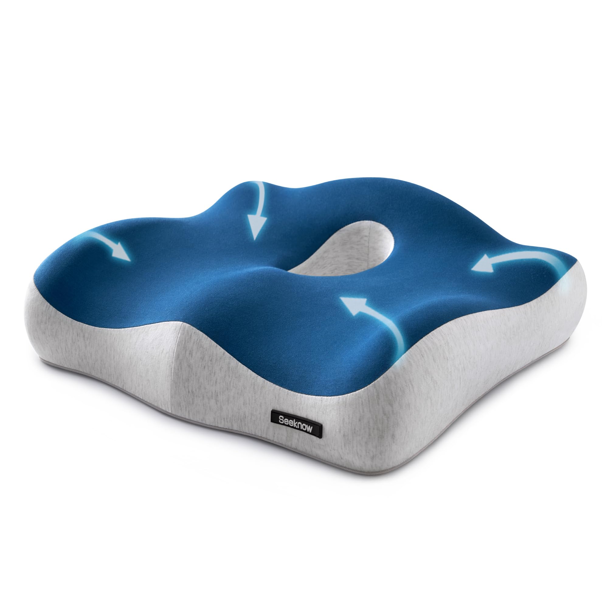 Amazon.com: seeknow Ultimate Comfort Memory Foam Donut Cushion ...