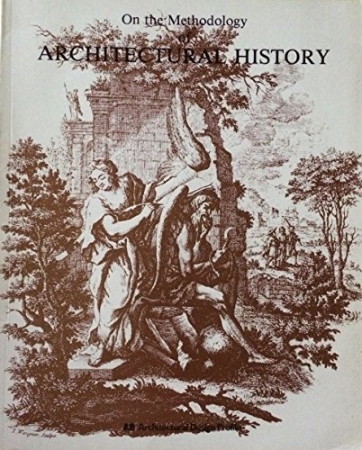 Amazon | On the Methodology of Architectural History | Porphyrios ...