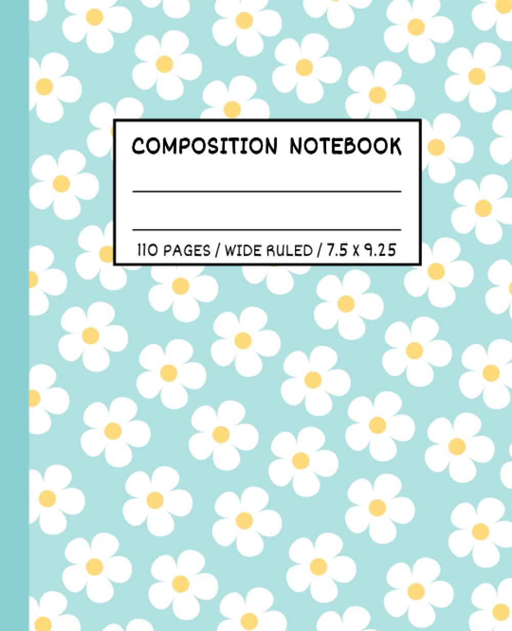 Amazon.com: Pastel Composition Notebook Wide Ruled: Cute Composition ...