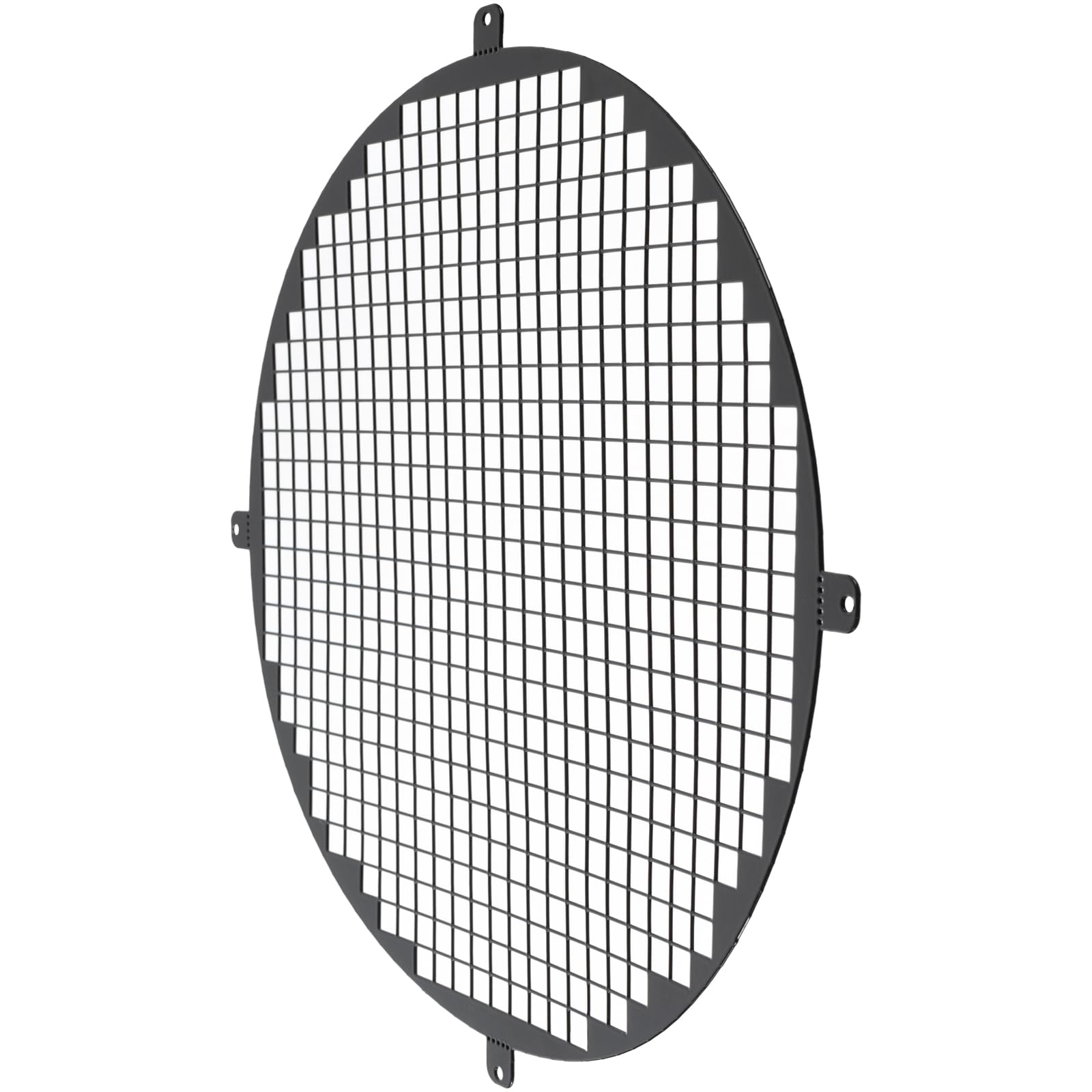 Repa Market 12.4″ Inch / 315 mm Black Galvanized Steel Round Crawl ...